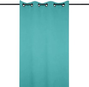Zatemňovací závěs blackout NOTTE tyrkysový 135 x 250 cm