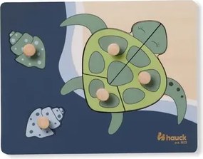 HAUCK Dřevěné puzzle Želva / FSC dřevo / od 1 roku