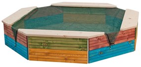 Woody Pískoviště dřevěné - barevné