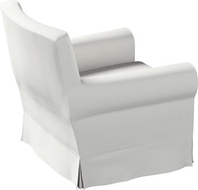 Potah na křeslo IKEA Ektorp Jennylund barva šedá látka pletený vzor