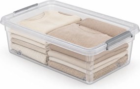 ALTOM Úložný box pod postel, s víkem a kolečky, 58x39x16cm BASESTORE