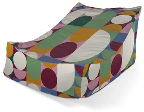 Sablio Sedací vak Lounge Barevná rovnováha - 80 x 95 x 50 cm