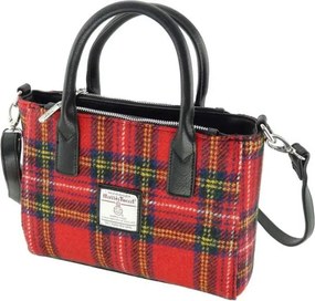Kabelka Brora Harris Tweed - Royal Stewart