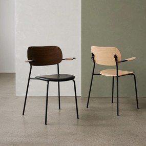 AUDO (MENU) Židle Co Chair, Black / Natural Oak