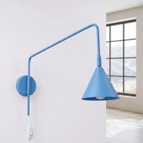 Sollux Lighting Nástěnné svítidlo NOX světle modré