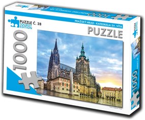 Tourist edition puzzle katedrála sv. víta, praha 1000 dílků (č.28)