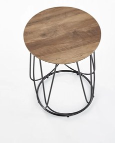 Konferenční stolek- NUBIRA S - Černá/ Ořech