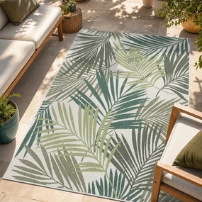 Zeleno-béžový venkovní koberec 120x170 cm Vai – NORTHRUGS