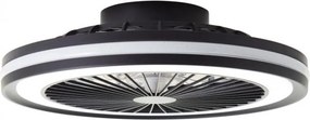 Brilliant G99280/06  Stmívatelné LED svítidlo PALMERO &amp; reverzní VENTILÁTOR + funkce LED