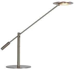 Lucide 19666/09/12 - LED Stmívatelná stolní lampa ANSELMO LED/9W/230V chrom