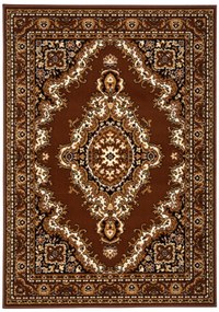 Alfa Carpets  Kusový koberec TEHERAN T-102 brown - 190x280 cm