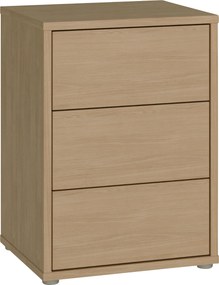 XXXLutz NOČNÍ STOLEK, barvy dubu, 50/69/42 cm Carryhome - Online Only noční stolky - 000687018390