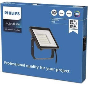 Philips - LED Venkovní reflektor PROJECTLINE LED/50W/230V IP65 4000K