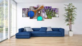 Malvis ® Obraz Levandulové výrobky Velikost: 150x70 cm