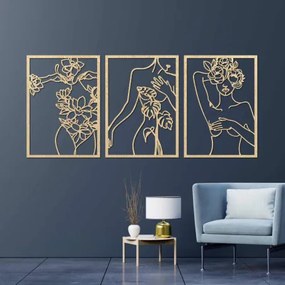 Elegantní nástěnná dekorace ženy – Moderní umění do interiéru | SENTOP PR0480