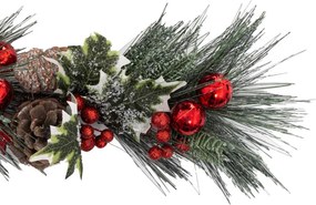 Přirozená girlanda se šiškami, 100 cm