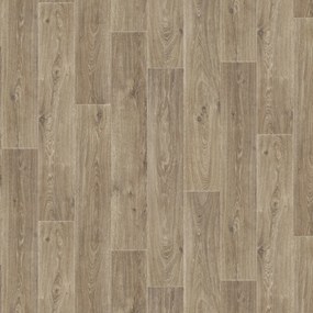 Gerflor, PVC podlaha - lino AladinTex Ultra 0368 Valencay blond, na míru, šíře 4m, hnědá, filc, chodba / předsíň