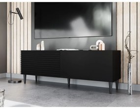 TV stolek/skříňka 150 Sorleto 2K, Barva dřeva: černá