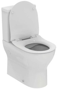 Ideal Standard Eurovit - WC kombi se sedátkem, vario odpad, RimLS+, bílá E336401