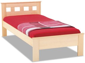Krajča Jednolůžková postel z masivu Viola 90 x 200 cm Povrchová úprava: Brandy, Druh dřeva: Borovice