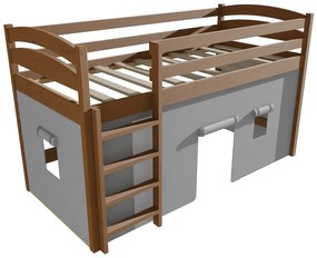 Vomaks Patrová zvýšená postel ZP 001 Rozměr: 80 x 180 cm, Barva: moření dub