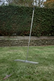 IQ Garden 318770 Nivelační a zapravovací brána 75 cm - pozinkovaná