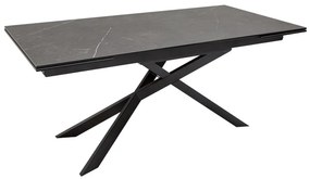 Roztahovací keramický stůl Natasha 180-220-260 cm grafit