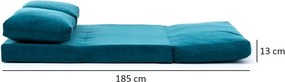 Krémová rozkládací pohovka 120 cm Taida – Balcab Home