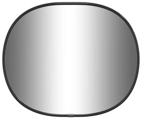 Nástěnné zrcadlo černé 30 x 25 cm - Default Title