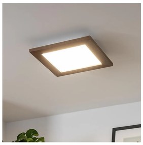 Brilagi - LED Stmívatelné svítidlo SLIMFRAME WOOD LED/25W/230V 34x34 cm + DO