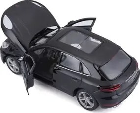 Bburago Plus Porsche Macan Black / měřítko 1:24