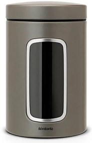 Brabantia Dóza okénko 1,4L platinová