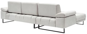 Atelier del Sofa Rohová sedací souprava Mustang Large Left - Beige, Béžová