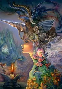 GRAFIKA Puzzle Moje Lady Unicorn / 1000 dílků / 47,8 x 69 cm