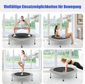 Costway Φ97 cm mini trampolína fitness trampolína skládací dětská trampolína