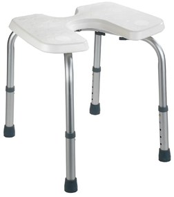 Stolička do sprchy Wenko Hygienic Stool White, 53 x 46 cm