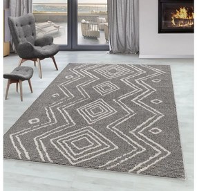 Ayyildiz Kusový koberec TAZNAXT 5104, Černá Rozměr koberce: 240 x 340 cm