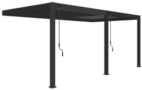 Bioklimatická pergola INTRO PLUS 6x3 m ke stěně Rojaplast