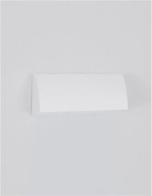 NV 9018061 Venkovní nástěnné svítidlo LIV bílý litý hliník a skleněný difuzor LED 3.5W 3000K 200-240V 120st. IP54 - NOVA LUCE