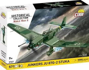 COBI 5767 Junkers Ju-87G-2 Stuka / Stavebnice / 571 kostek / 2 figurky