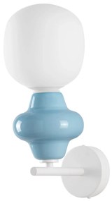 LED modro-bílé nástěnné svítidlo Clio