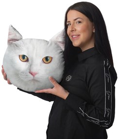 Kočičí hlava – White (Velikost kočičí hlavy: XXL)