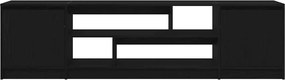 TV skříňka Černý dub 188,5x41x50 cm kompozitní dřevo 3328418