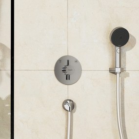 Hansgrohe DuoTurn S, baterie pod omítku pro 2 spotřebiče, chromová, HAN-75418000
