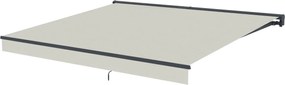 Elektrická markýza BestBerg BBSU-E350BG / 350 x 300 cm / béžová