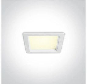 ONE Light 50110UV/W zapuštěné LED svítidlo 50110UV, bílé, 10W, 3000K, 4000K, 6000K, 230V, 9,5cm, IP44