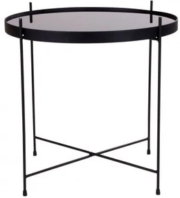 Konferenční stolek VENEZIA HOUSE NORDIC ø48 cm,černý House Nordic 2101100