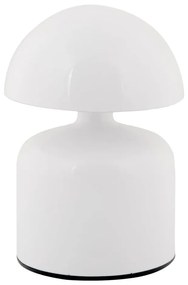 Bílá LED stolní lampa s kovovým stínidlem (výška 14 cm) Impetu – Leitmotiv