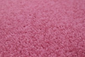 Vopi koberce Kusový koberec Eton růžový 11 čtverec - 150x150 cm