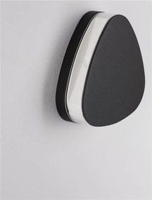 NV 9492600 Venkovní nástěnné svítidlo PARRIS antracitový hliník a čirý akryl LED 7.5W 3000K 220-240V 170st. IP65 - NOVA LUCE